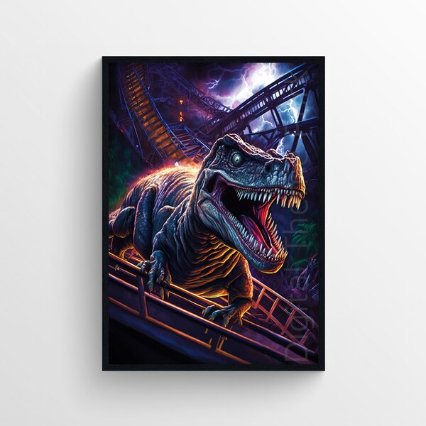 Velocicoaster Poster - Etsy Hong Kong