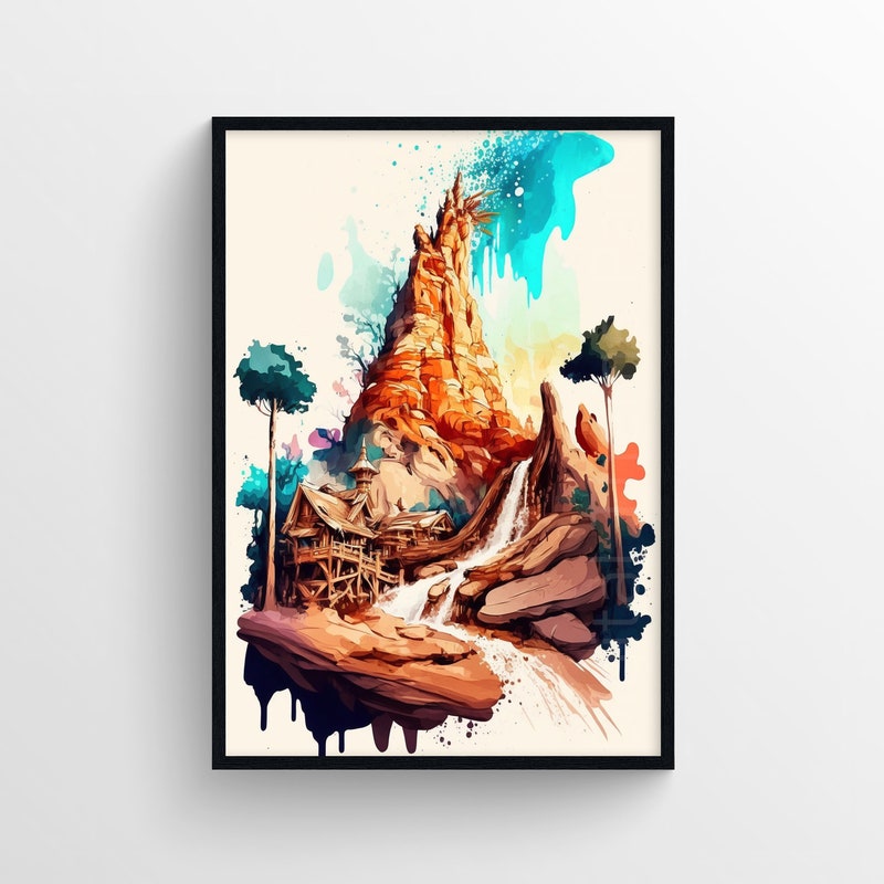 Splash Mountain Decor - Etsy