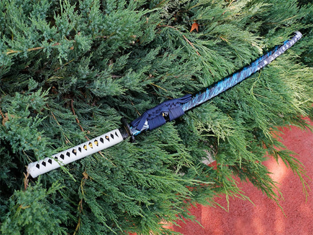 Ghost of Tsushima Game Cosplay Replica Metal Steel Blade Sword Japanese ...