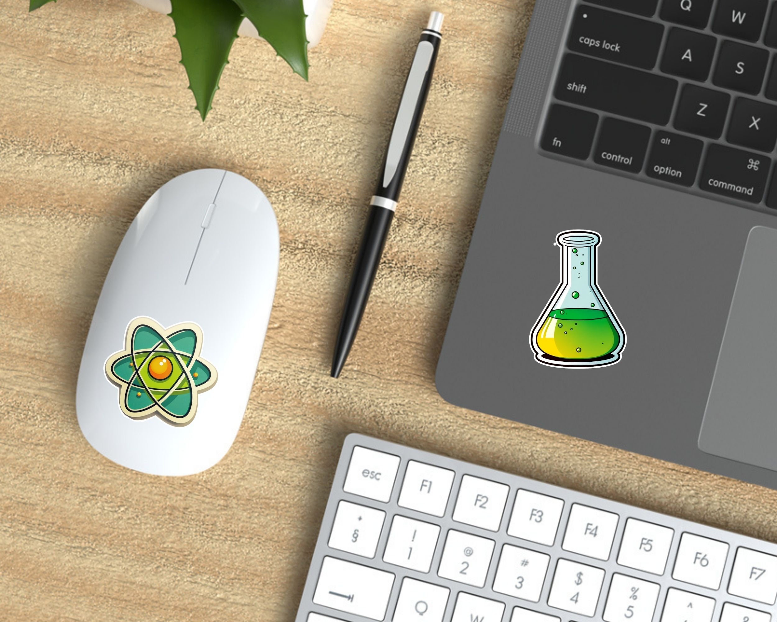 30x Printable Science Elements Stickers, Digital Download, Printable ...