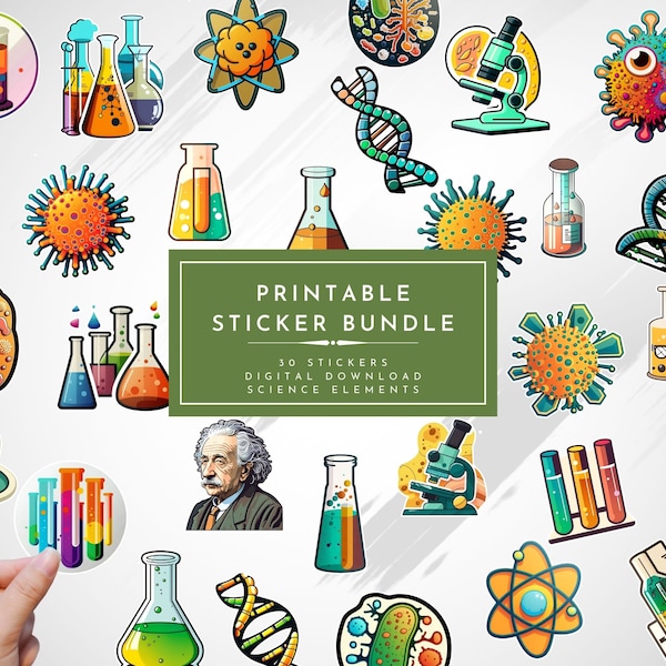 Science Sticker - Etsy