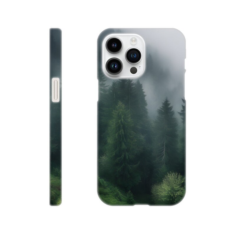Forest Phone Case Trees Nature Landscape Phone Case for iPhone 14 13 12 ...