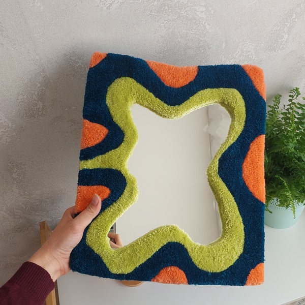 Tufted Mirror - Etsy