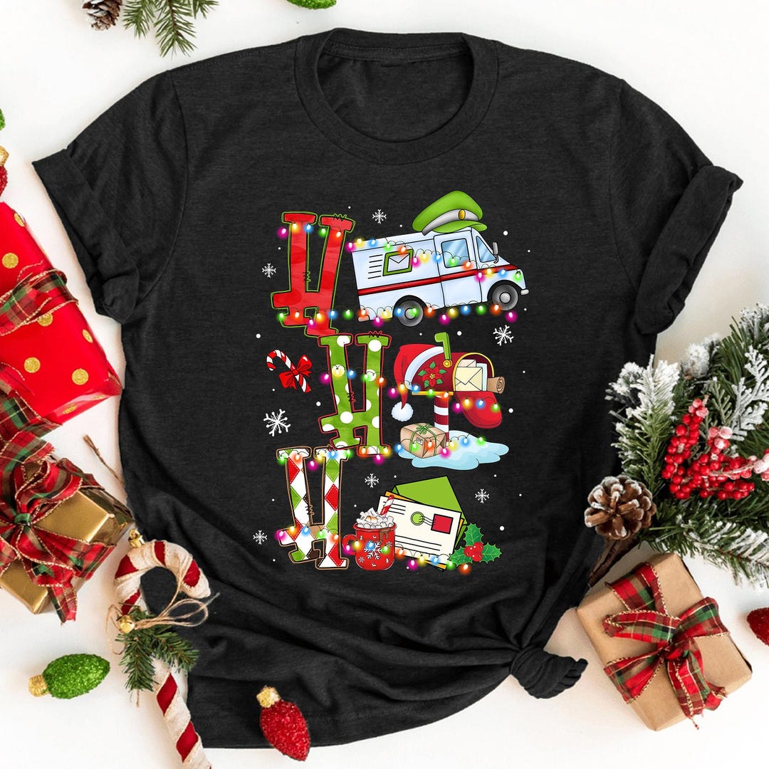 Christmas Santa Postal Worker Shirt, Gift for Men Women - Etsy