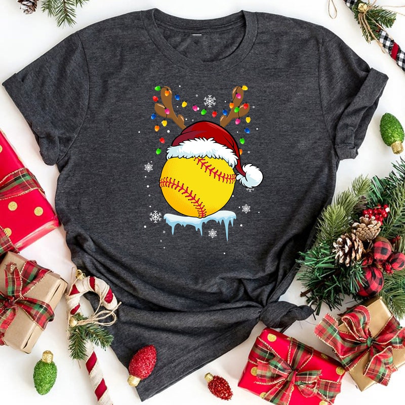 Softball Christmas - Etsy