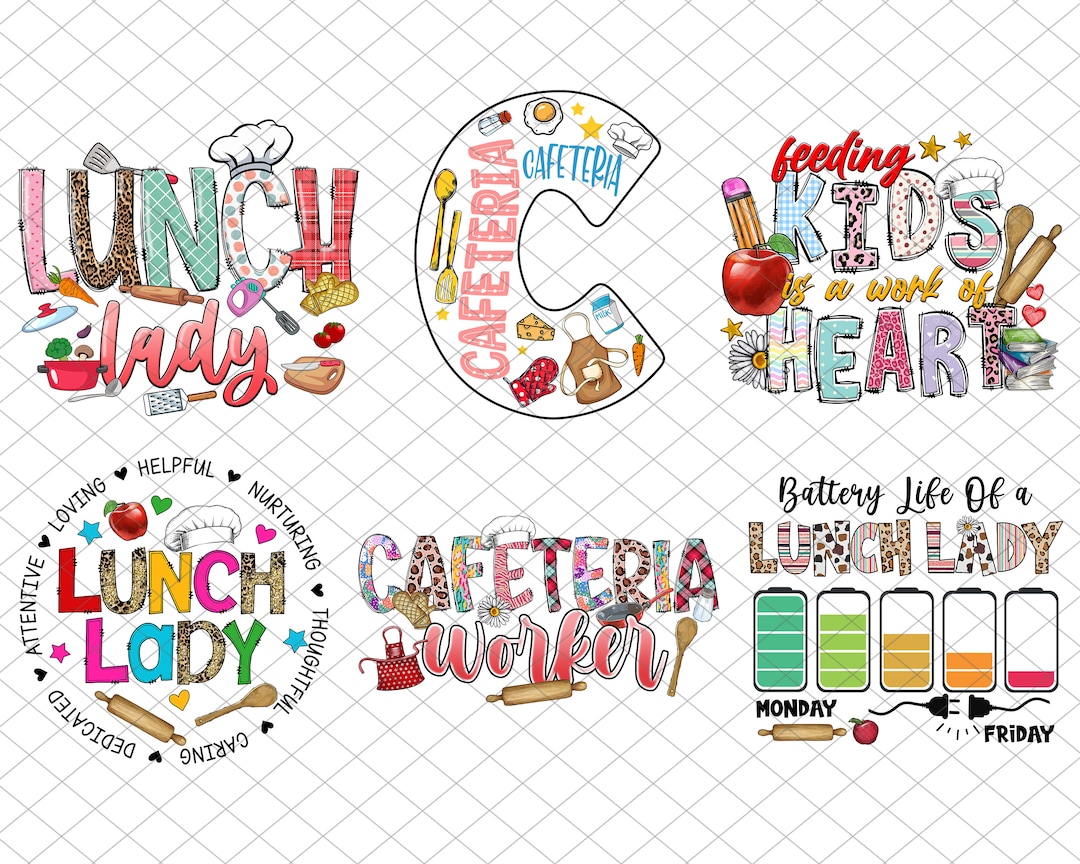 Lunch Lady Design Png, Western, Lunch Lady Png, Western Lunch Lady ...