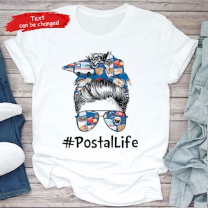 Hashtag Postallife Shirt, Mail Carrier T-shirt - Etsy