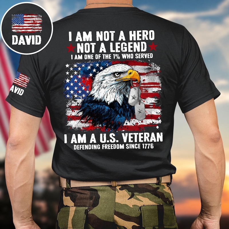 Veteran Grandpa Hoodie - Etsy