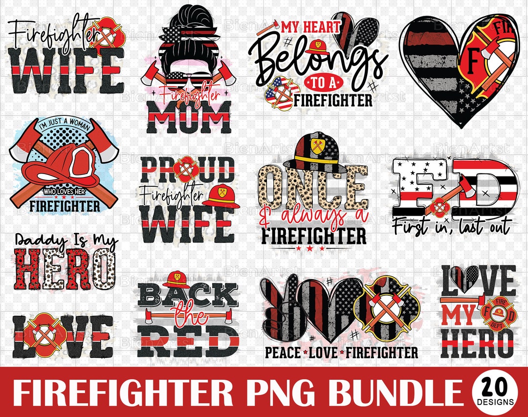 Firefighter PNG Bundle, Maltese Cross, Fire Dept Designs (digital ...