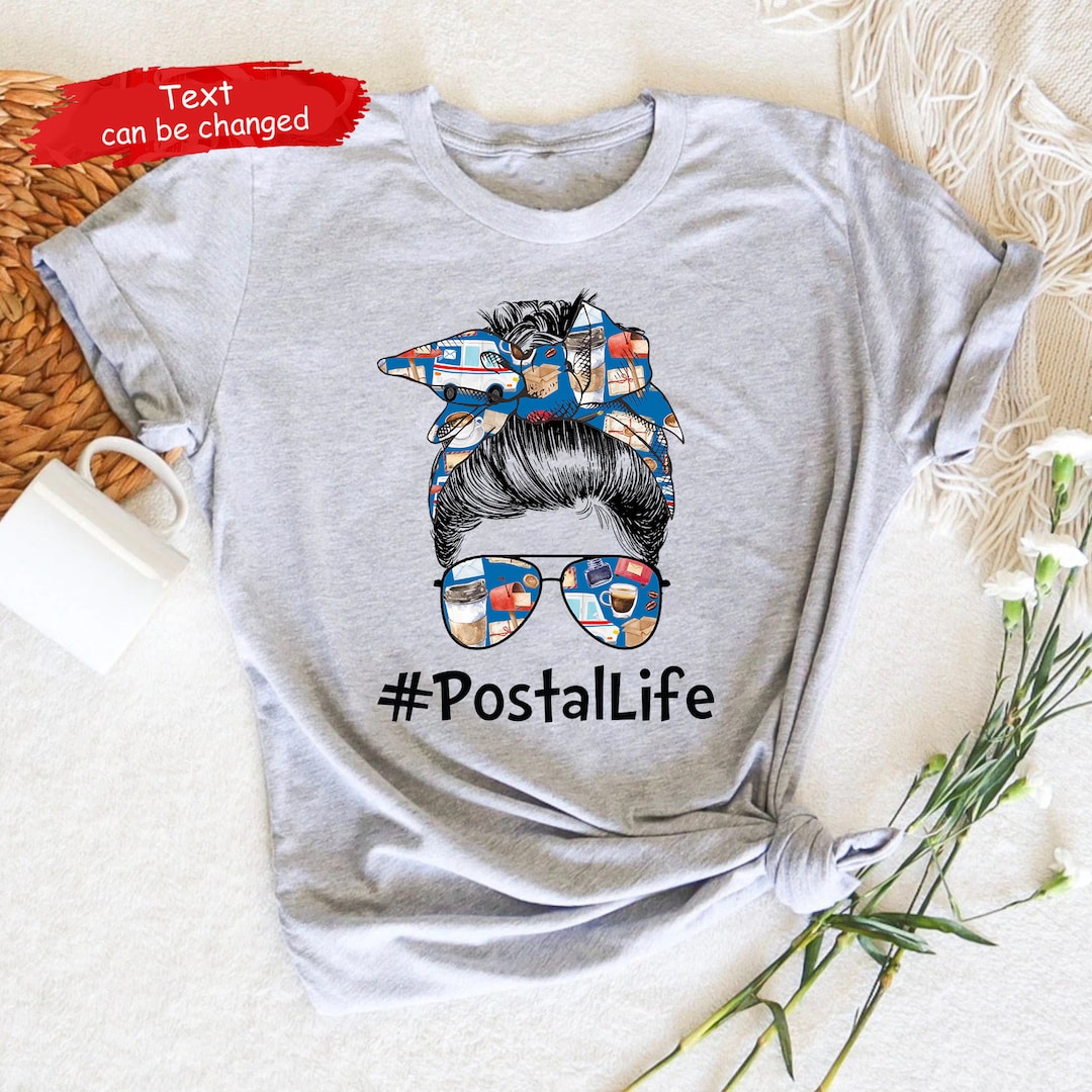 Hashtag Postallife Shirt, Mail Carrier T-shirt - Etsy