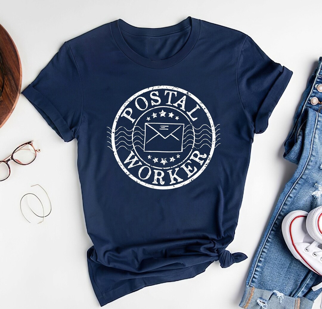 Postal Worker Shirt, Postal Worker Delivery Service, Post Office Shirt ...