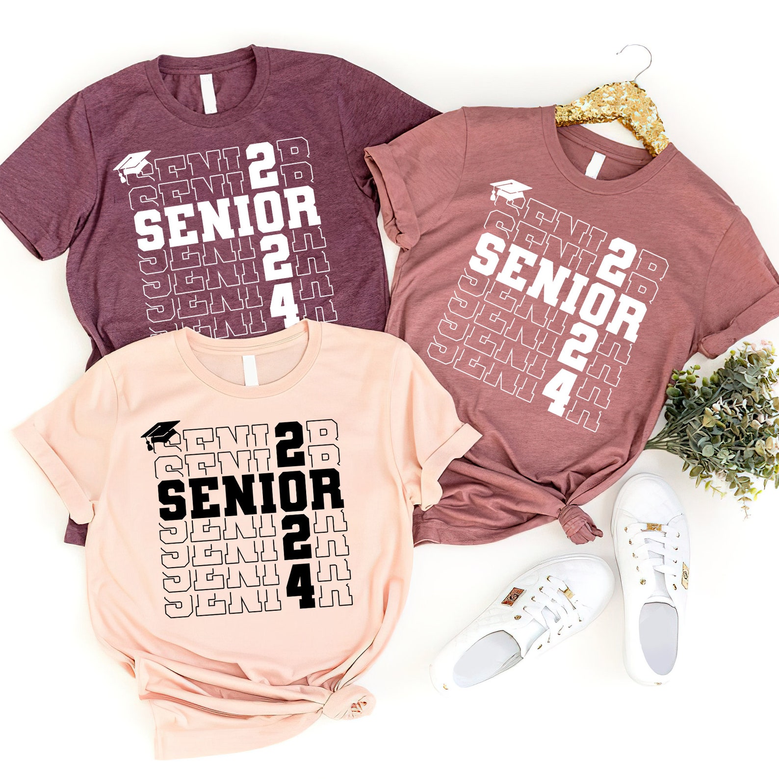 Senior 2024 T-shirt2024 Graduateclass of 2024 T-shirtclass - Etsy