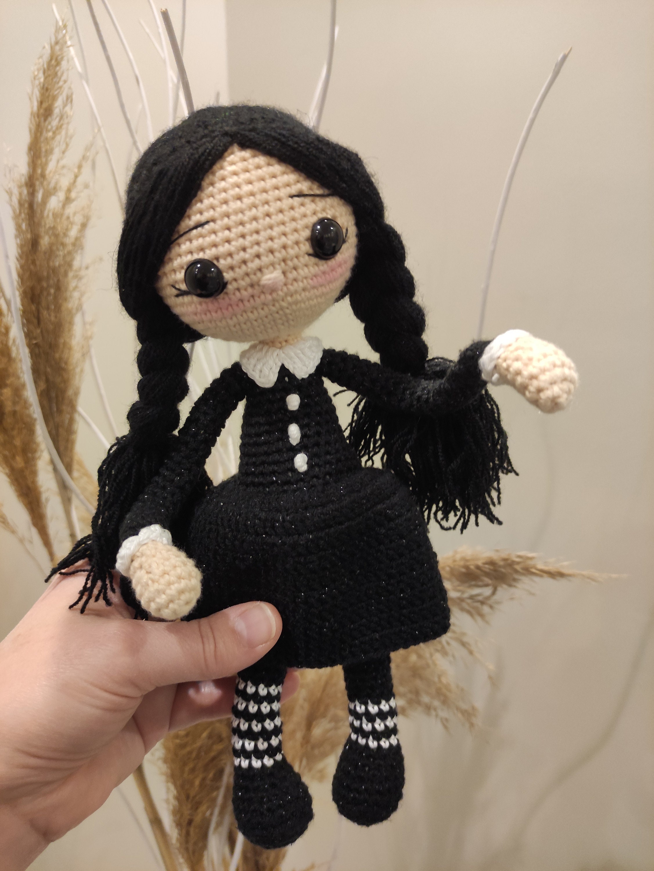 Gothic Doll Pattern PDF TUTORİAL ENGLİSH , Amigurumi Beginner Easy-to ...