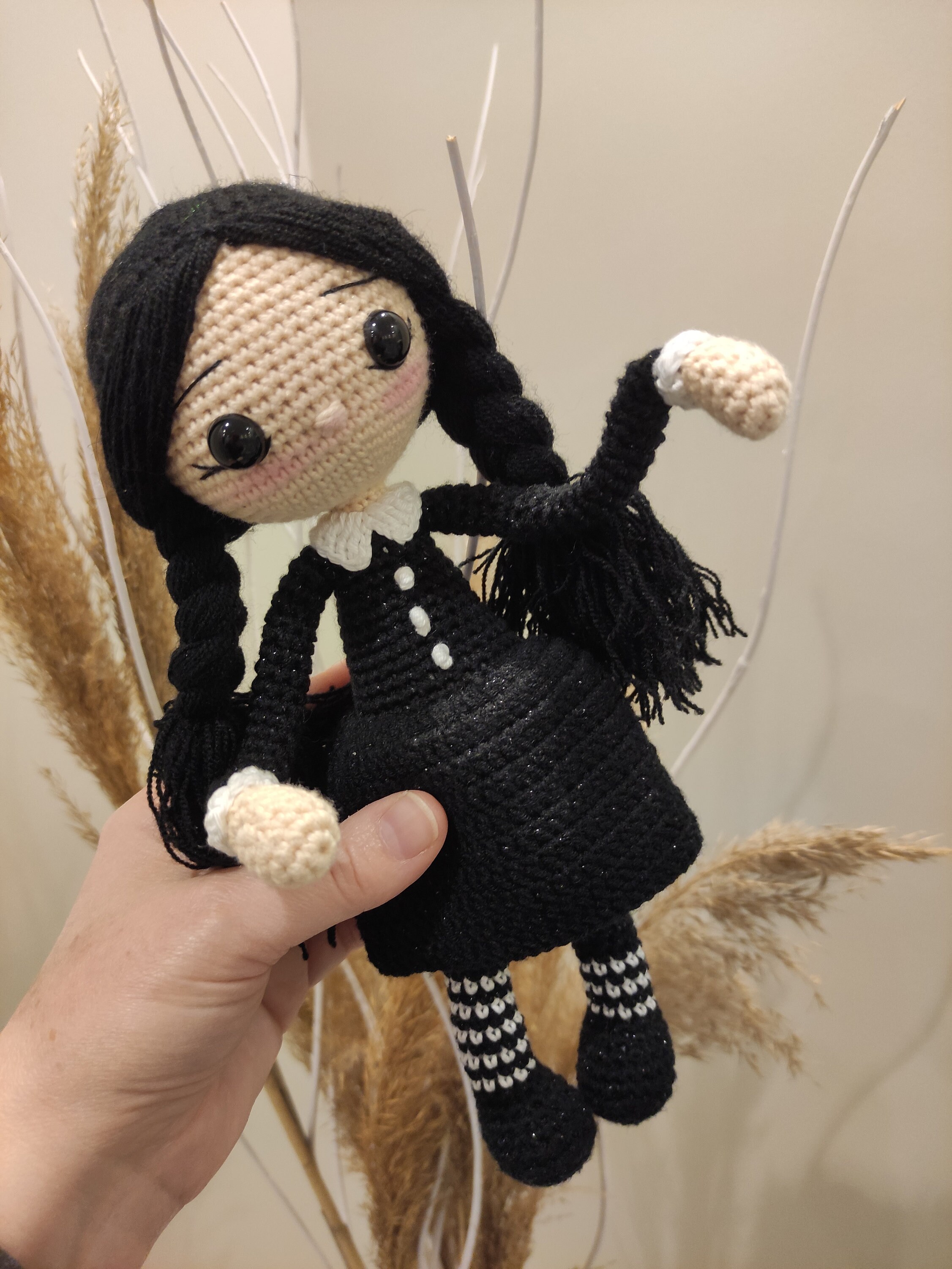 Gothic Doll Pattern PDF TUTORİAL ENGLİSH , Amigurumi Beginner Easy-to ...