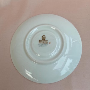 Vintage Wedgewood Bone China Blue Wildflower Cup and Saucer Set ...