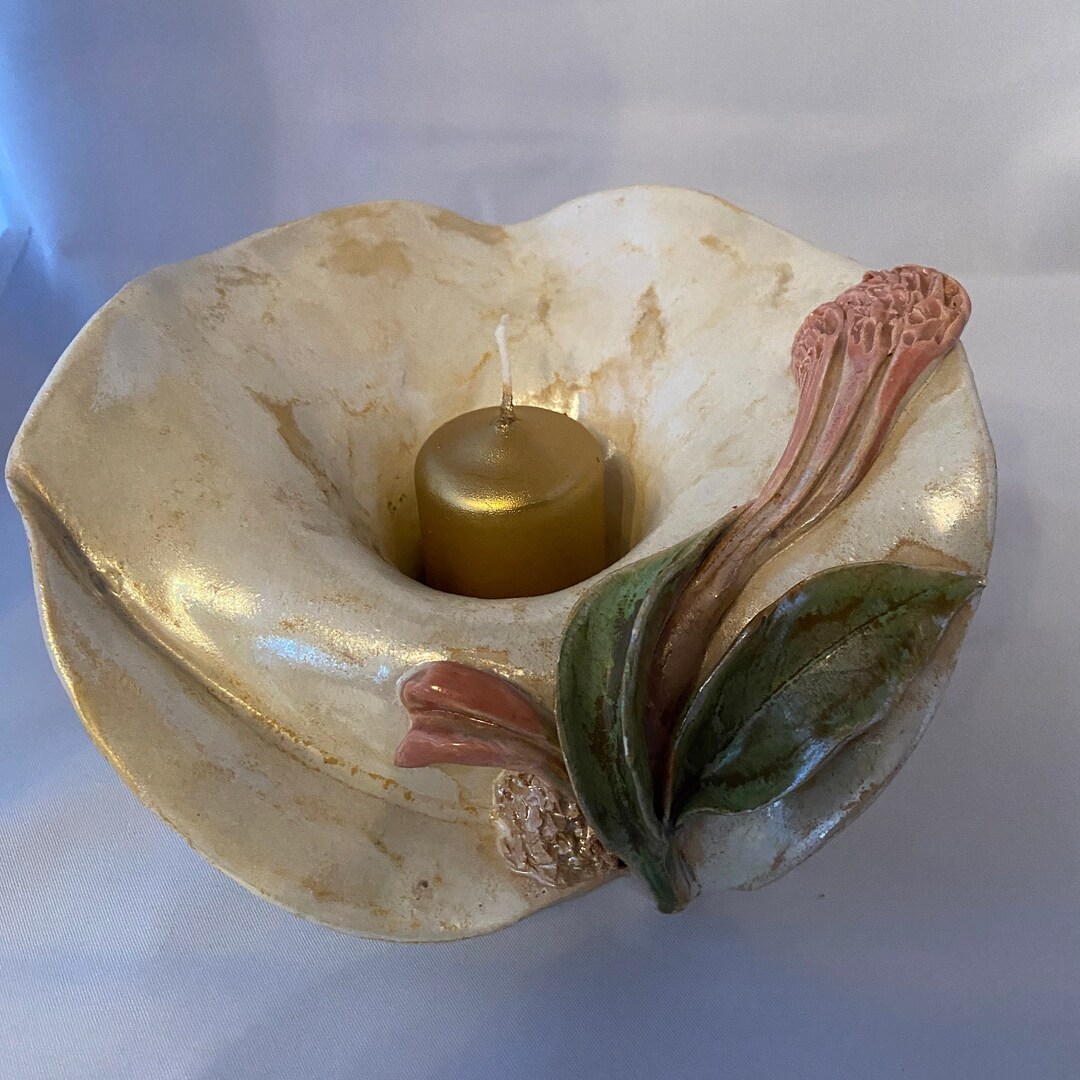 Vintage German One of a Kind Studio Pottery Fancy Holder for Small ...