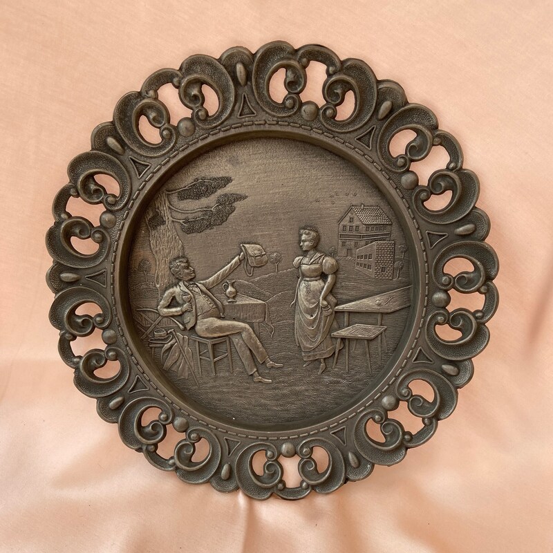 Relief Plate - Etsy