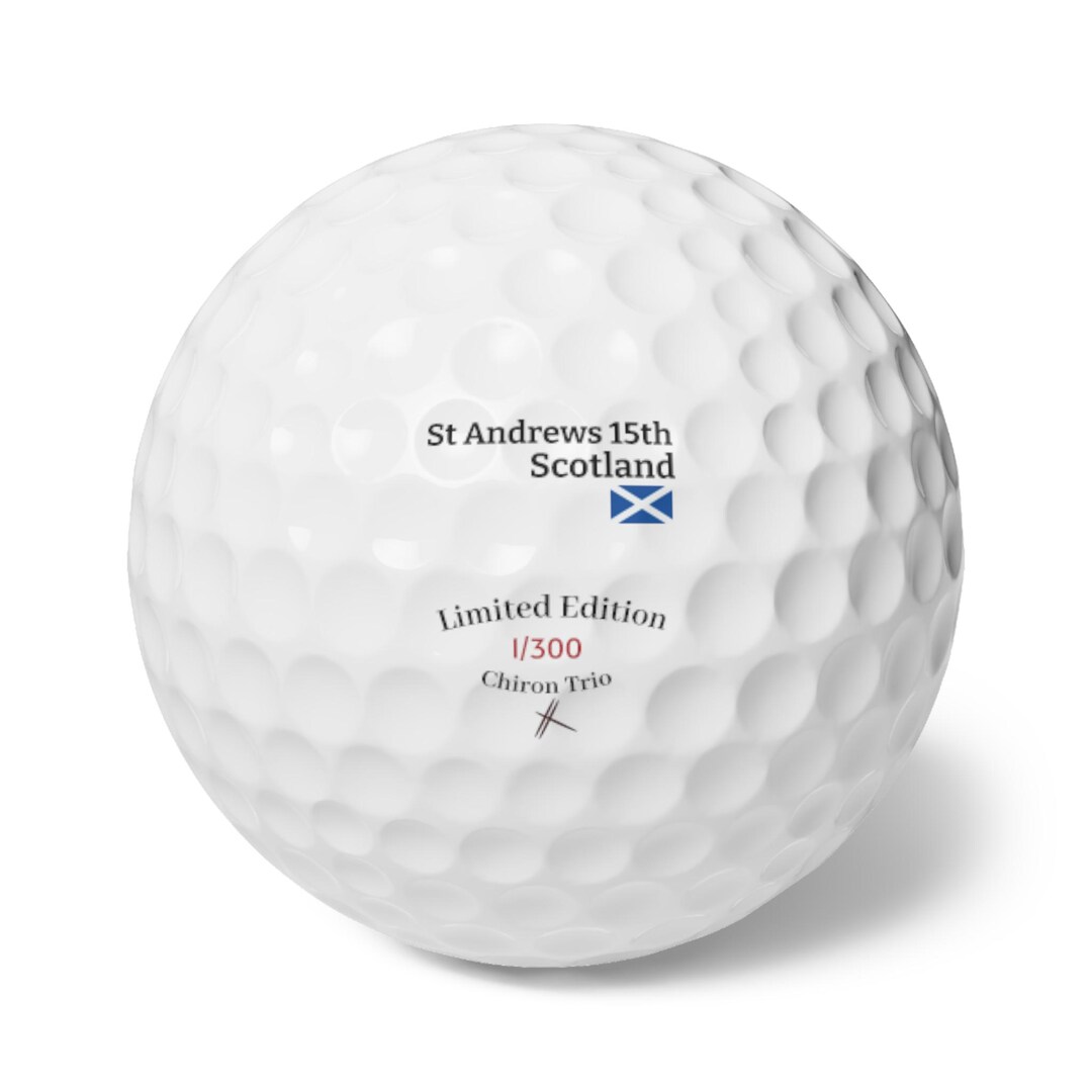 6pcs Golf Balls Set for Precision and Control, Surlyn Cover, Durable ...