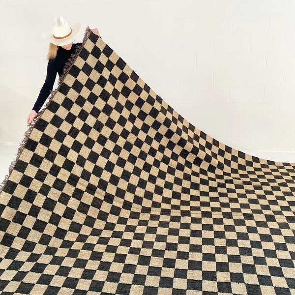 Checkerboard Rug - Etsy