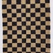The Forsyth Checkerboard Rug off Black - Etsy