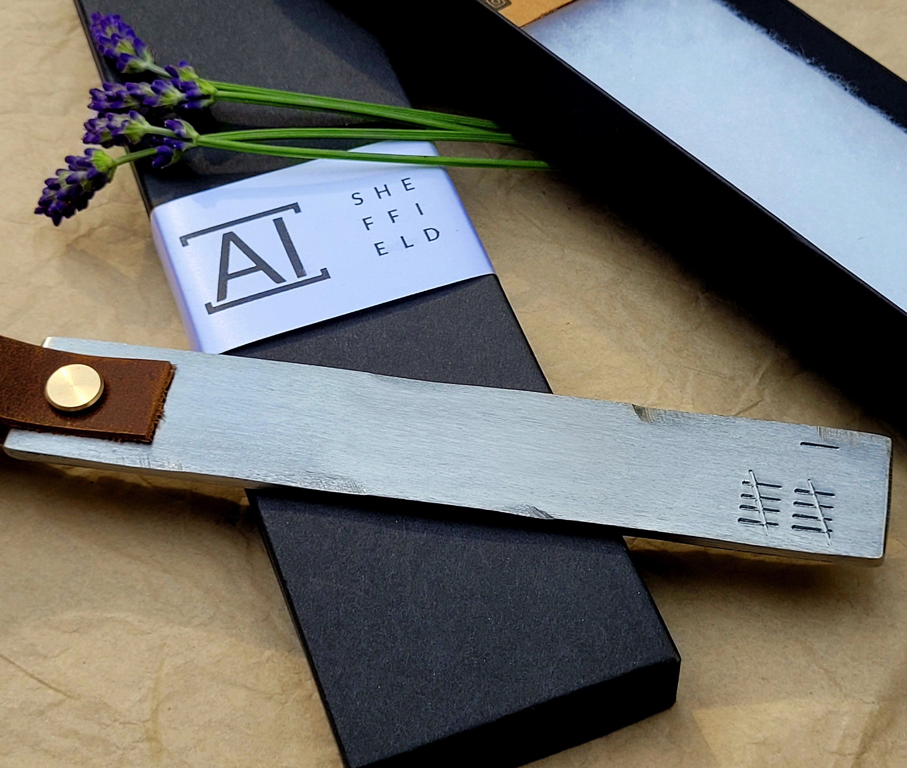 11th-anniversary Bookmark Handstamped Metal Bookmark. 11th Anniversary ...