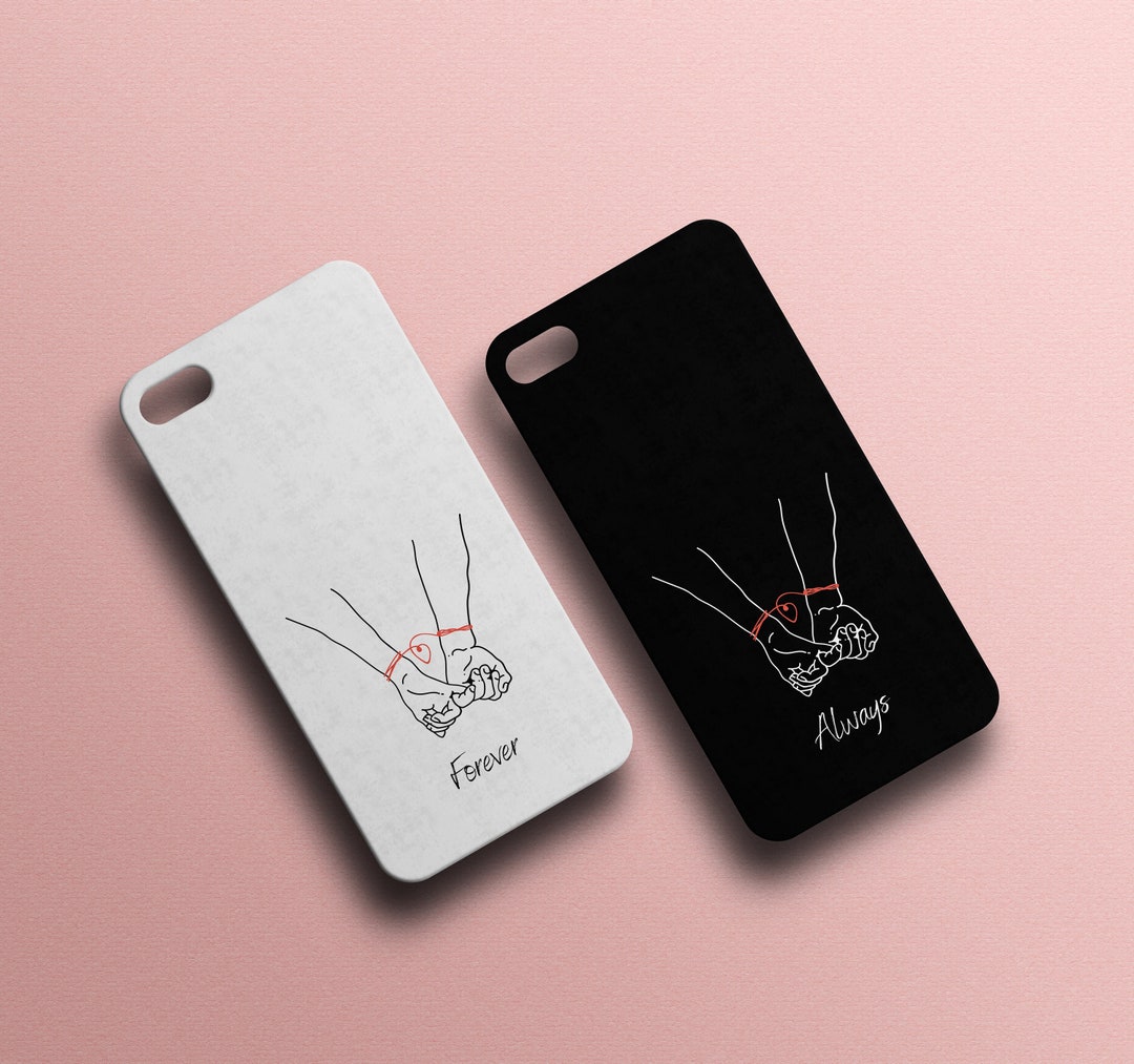 Matching Couples Gift Phone Cases Always and Forever for iPhone 14 Plus ...