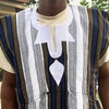 IKAN F&t African Handwoven Kente Batakari Fugu Smock Tunic 100% Cotton ...