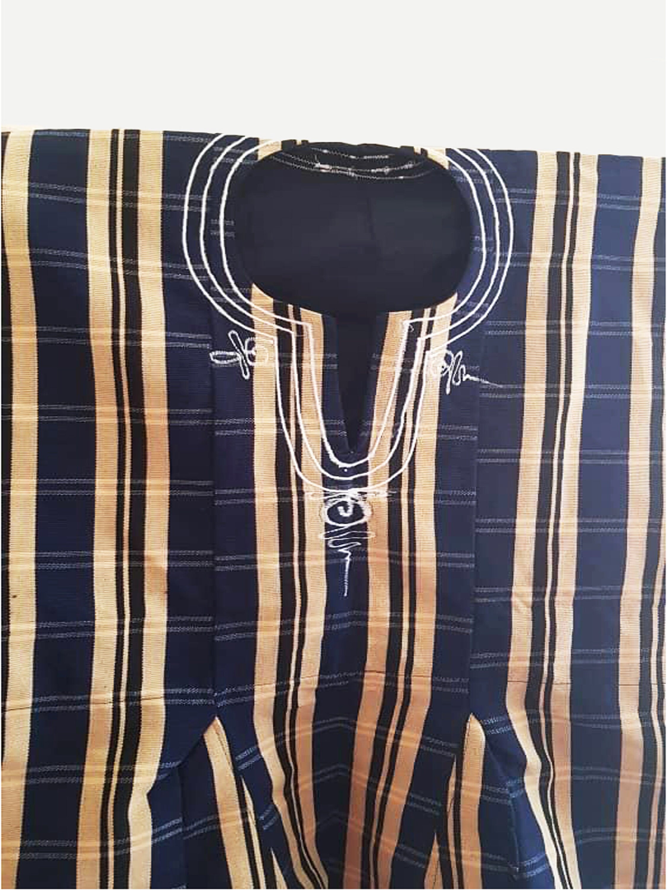 IKAN F&t African Handwoven Kente Batakari Fugu Smock Tunic | 100% ...