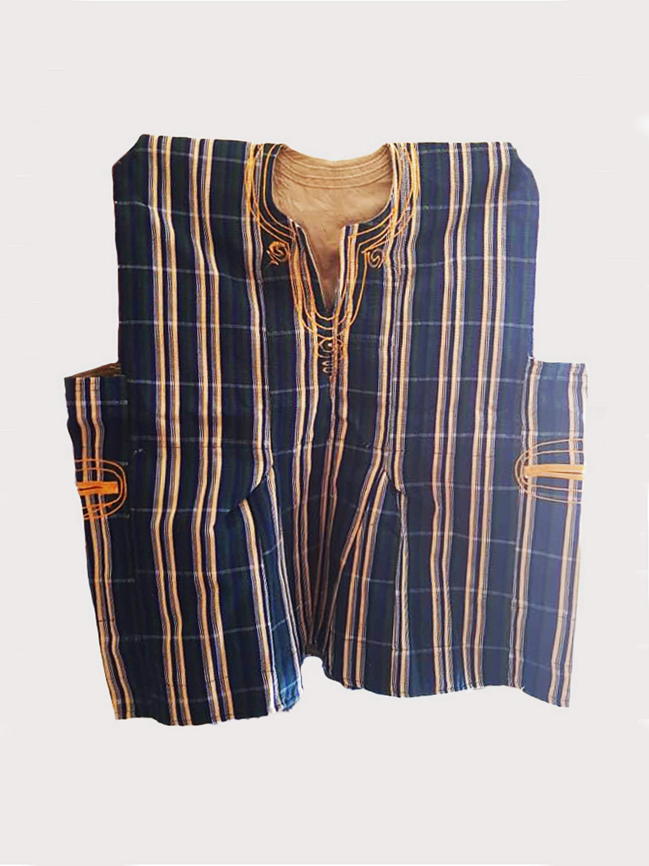 IKAN F&t Handwoven Men's Kente Batakari Fugu Smock | African ...