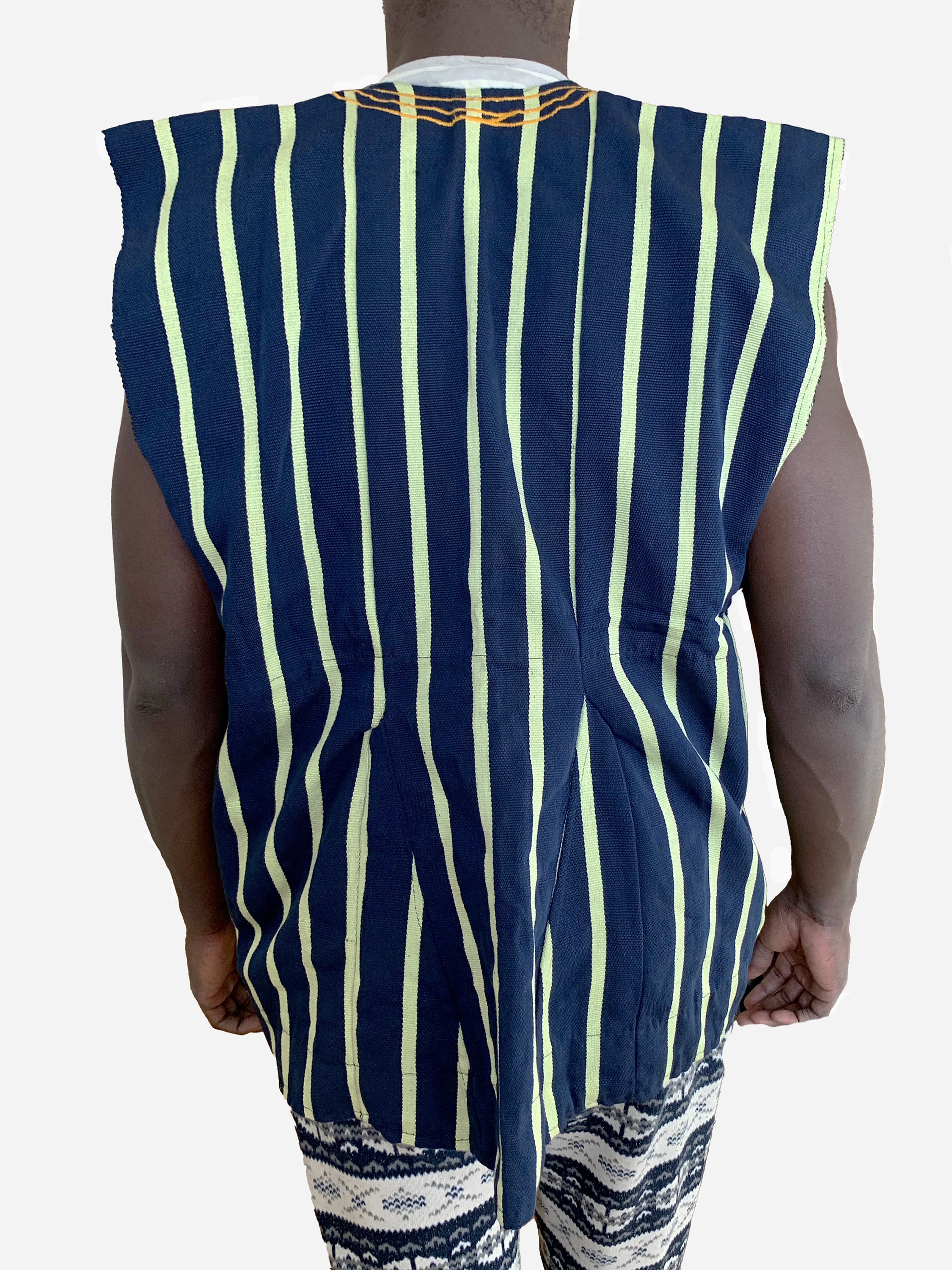 IKAN F&t Handwoven Men's Kente Batakari Fugu Smock Tunic | 100% Cotton ...