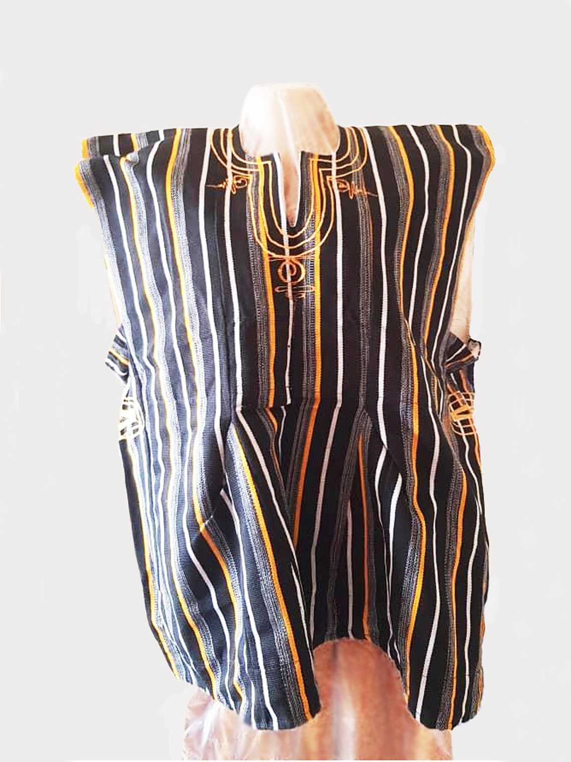 IKAN F&t African Handwoven Kente Batakari Fugu Smock | Festival ...