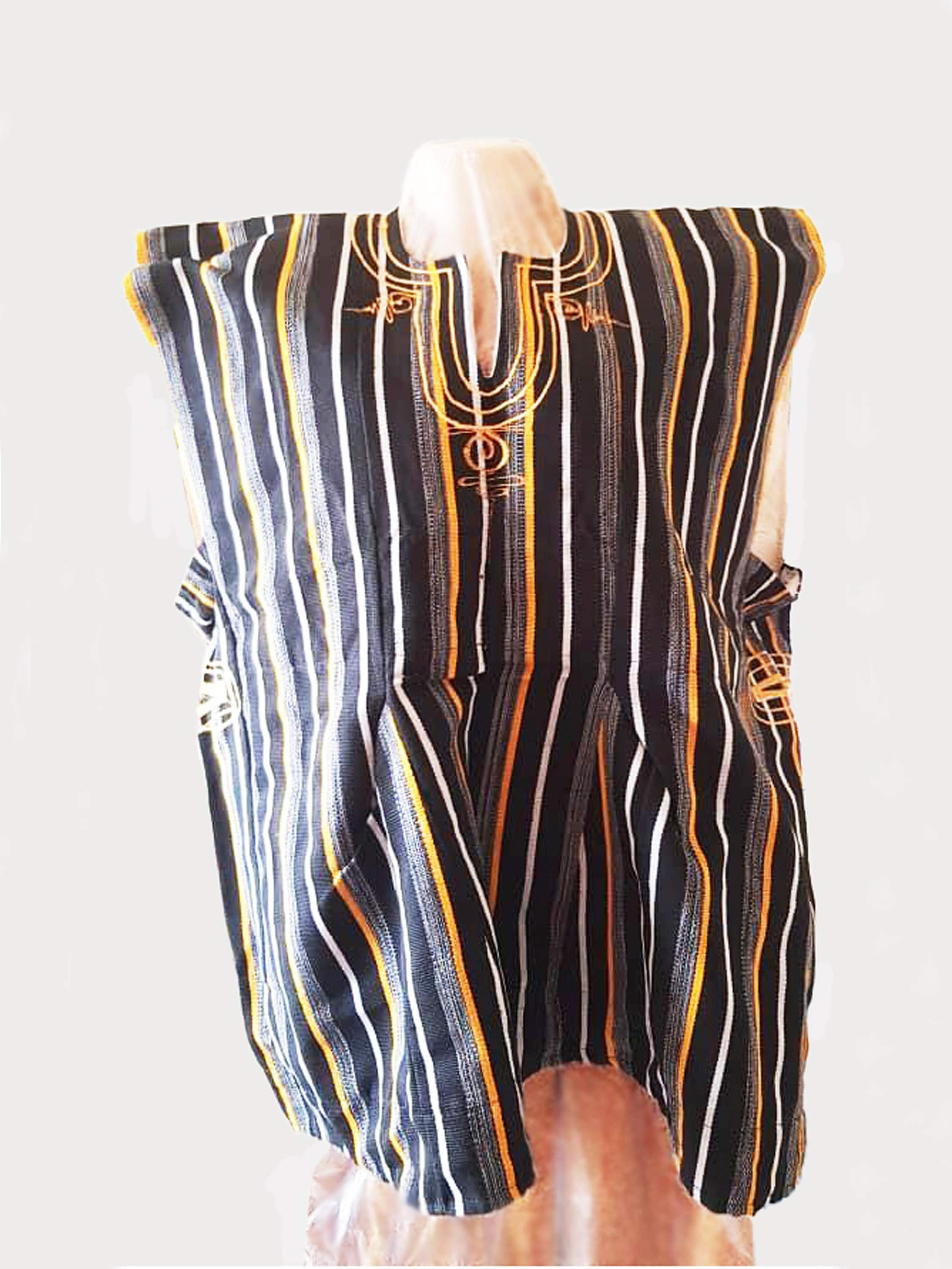 IKAN F&t African Handwoven Kente Batakari Fugu Smock | Festival ...