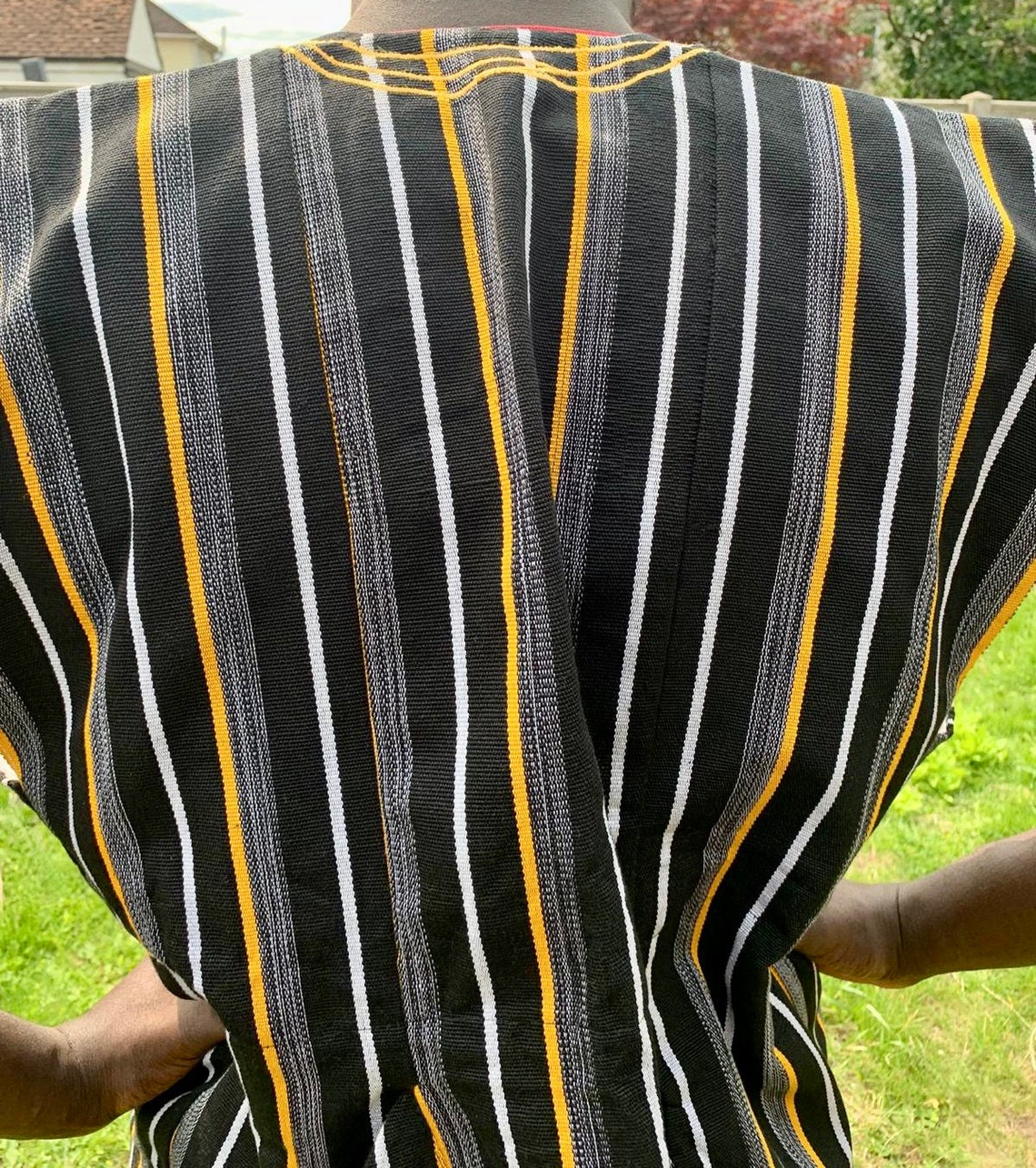 IKAN F&t African Handwoven Kente Batakari Fugu Smock | Festival ...