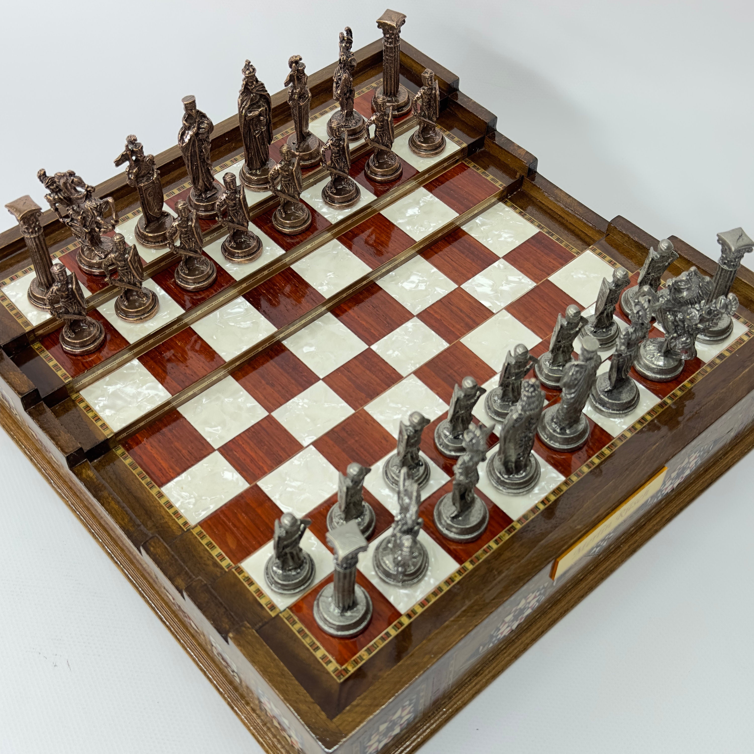 Personalized Handmade Chess Set / Handmade Chess / Custom Board Game ...