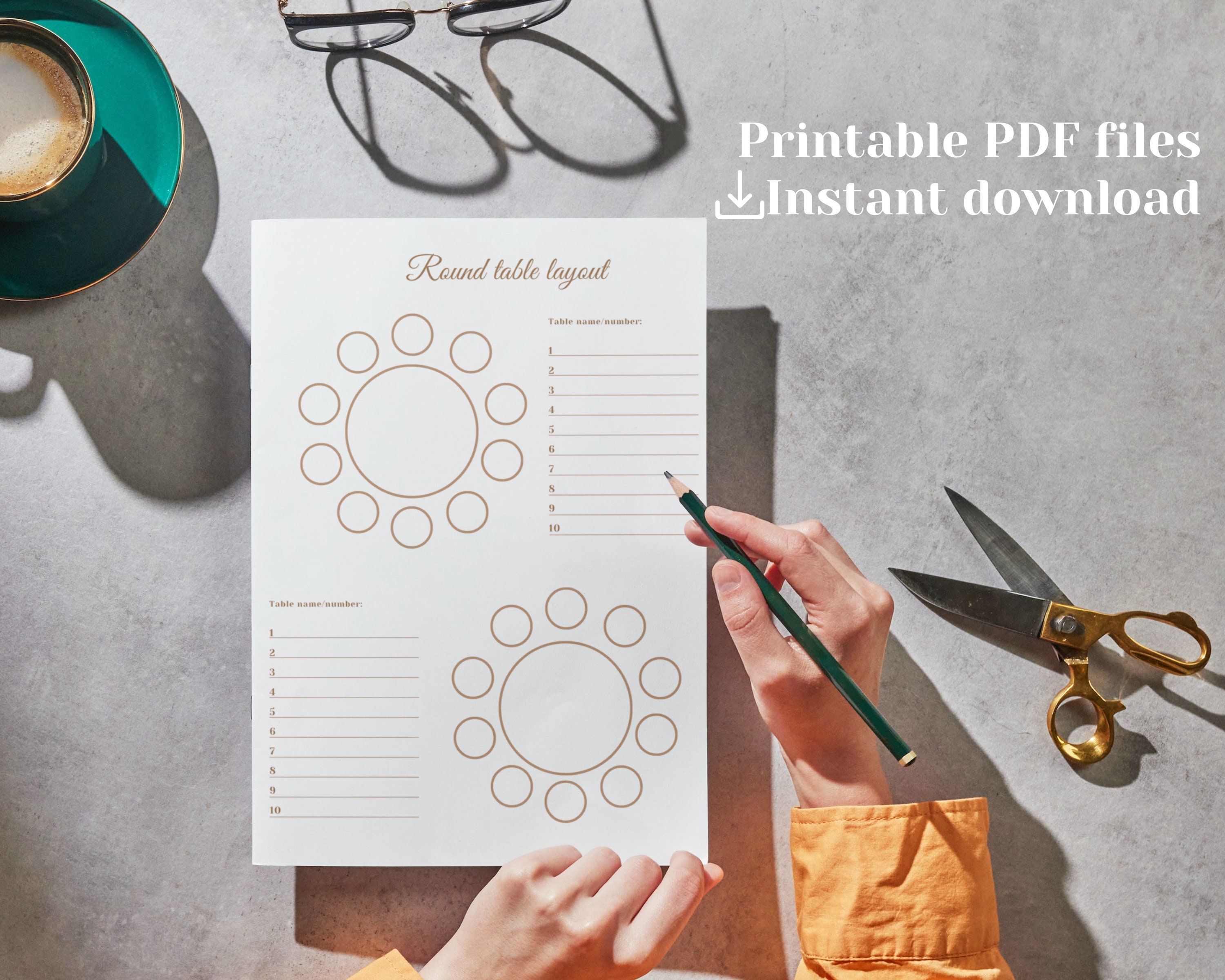 Wedding Planner Printable Wedding Template Bundle Instant - Etsy