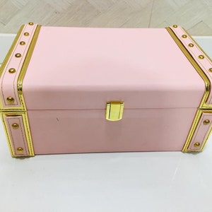 Handmade Trunk Box, MDF Box, Decorative Box, Leatherette Trunk Box ...