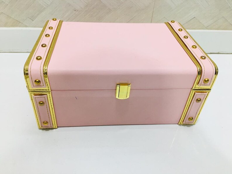 Handmade Trunk Box, MDF Box, Decorative Box, Leatherette Trunk Box ...