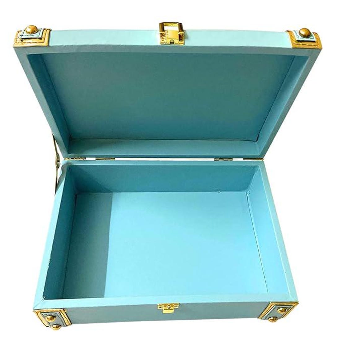 Handmade Trunk Box, MDF Box, Decorative Box, Leatherette Trunk Box ...