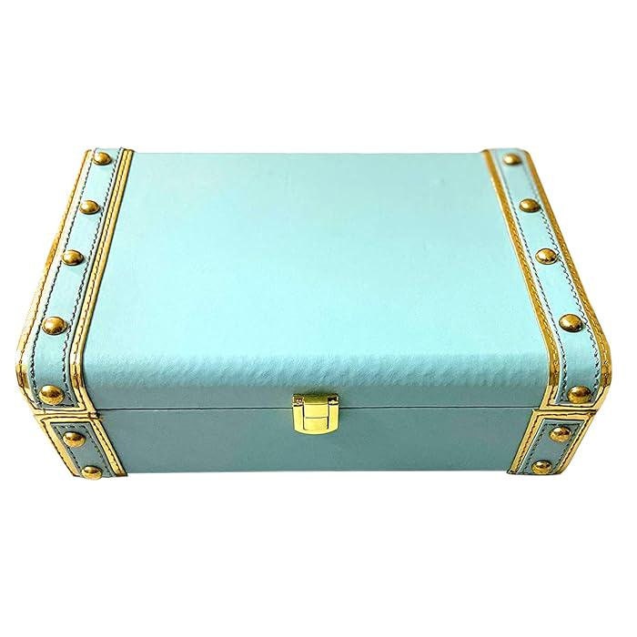 Handmade Trunk Box, MDF Box, Decorative Box, Leatherette Trunk Box ...