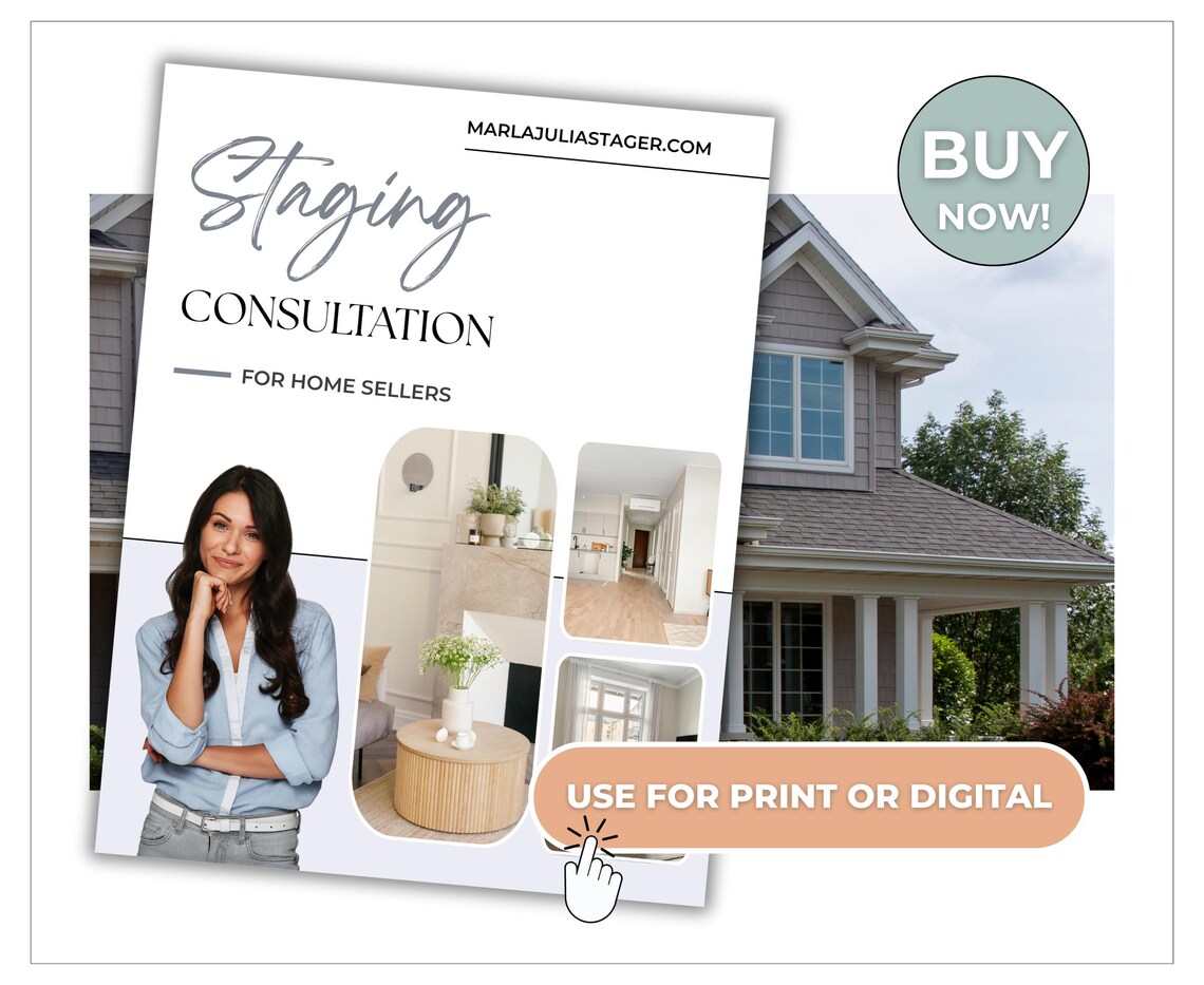 Staging Consultation Presentation, Staging Welcome Packet, Seller Home ...