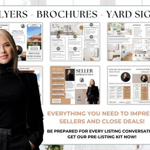 Real Estate Agent Pre-listing Kit: Presentation, Flyer, Questionnaire ...