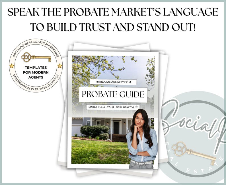 Probate Guide for Real Estate, Probate Presentation Template, Probate ...