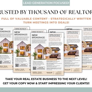 New Brokerage Announcement Flyer, Switch Brokerage Announcement Letter ...