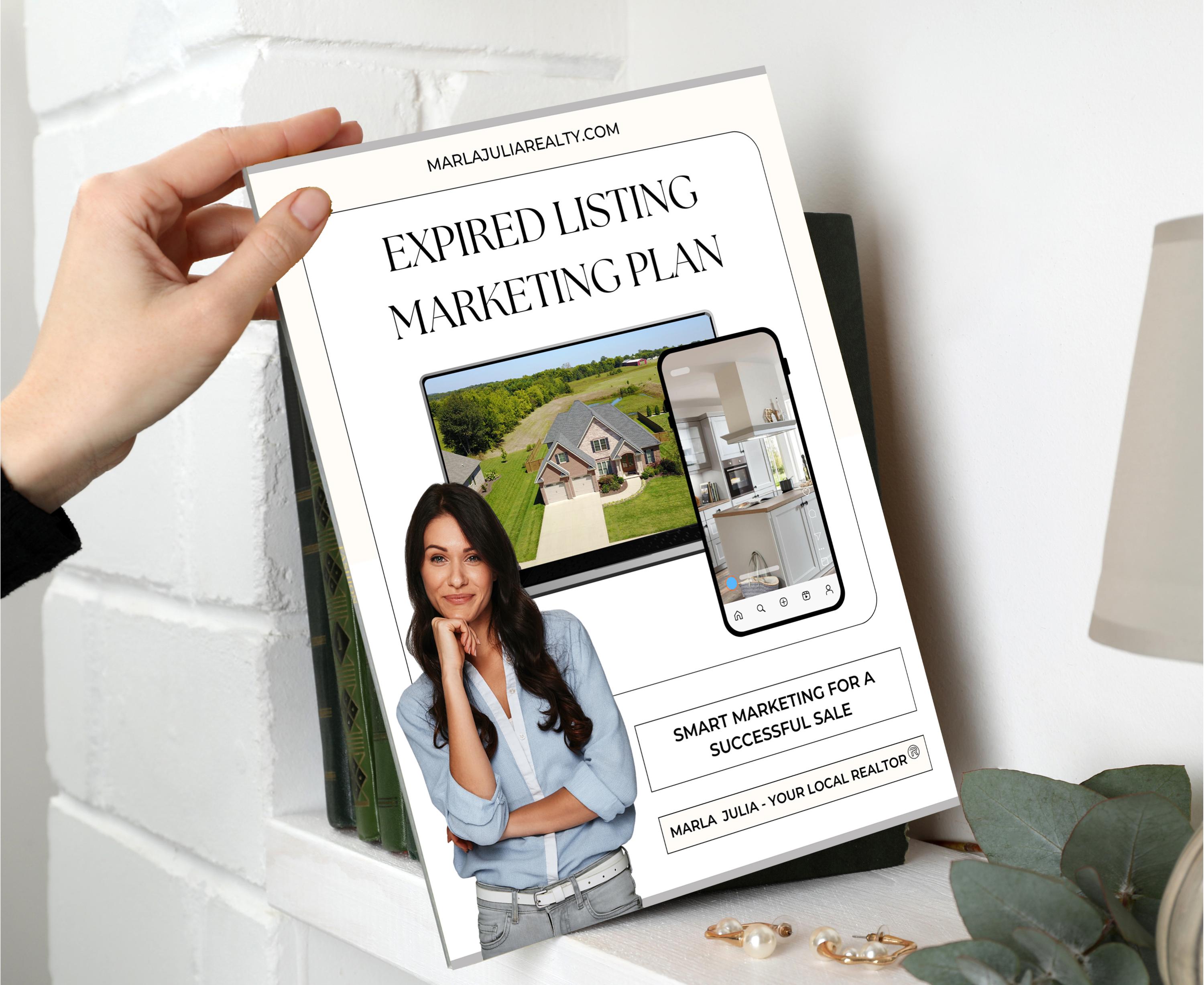 Expired Listing Marketing Presentation, Seller Marketing Plan for ...