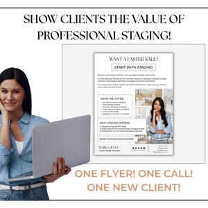 Staging Flyer, Home Stager Marketing Flyer, Staging Consultation Flyer ...