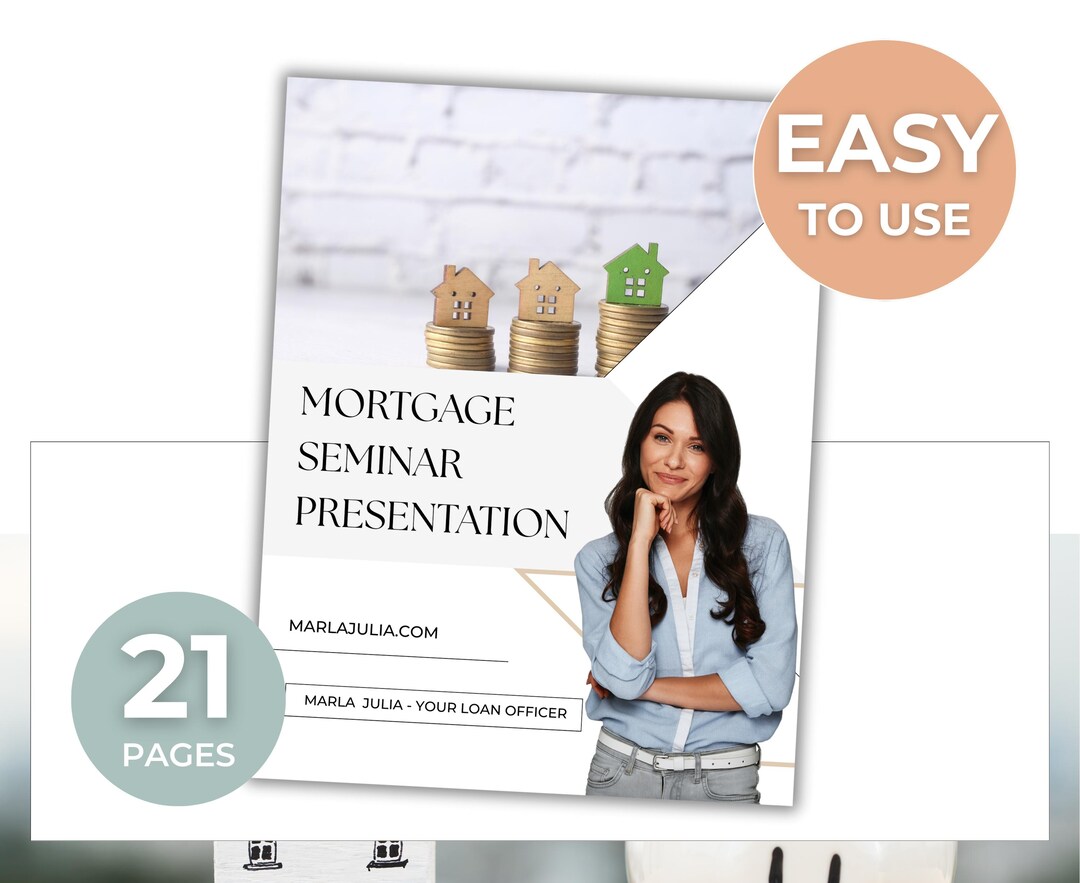 Mortgage Seminar Presentation for Realtors, First Time Home Buyer Loan ...