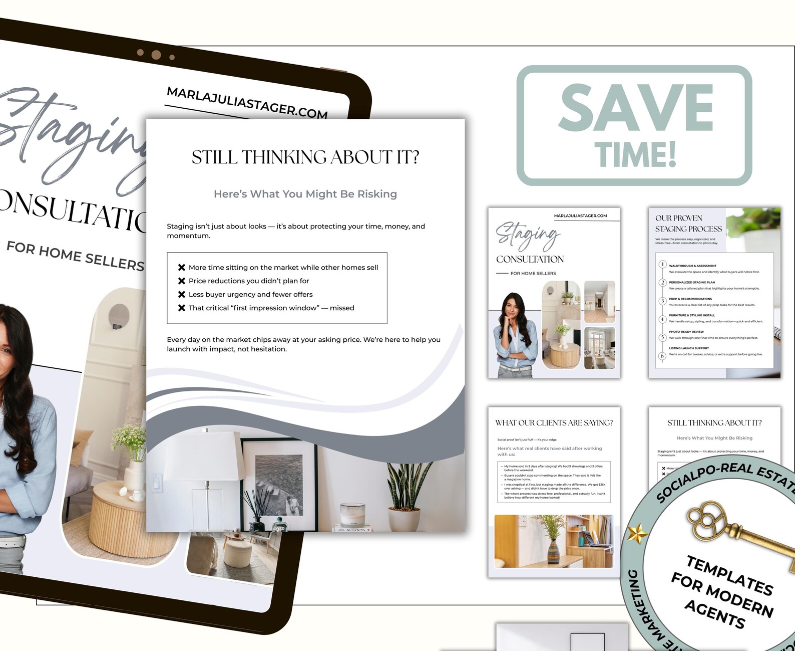 Staging Consultation Presentation, Staging Welcome Packet, Seller Home ...