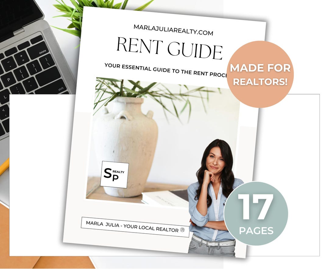 Renting Guide for Real Estate Agents, Tenant Rental Packet, Leasing ...