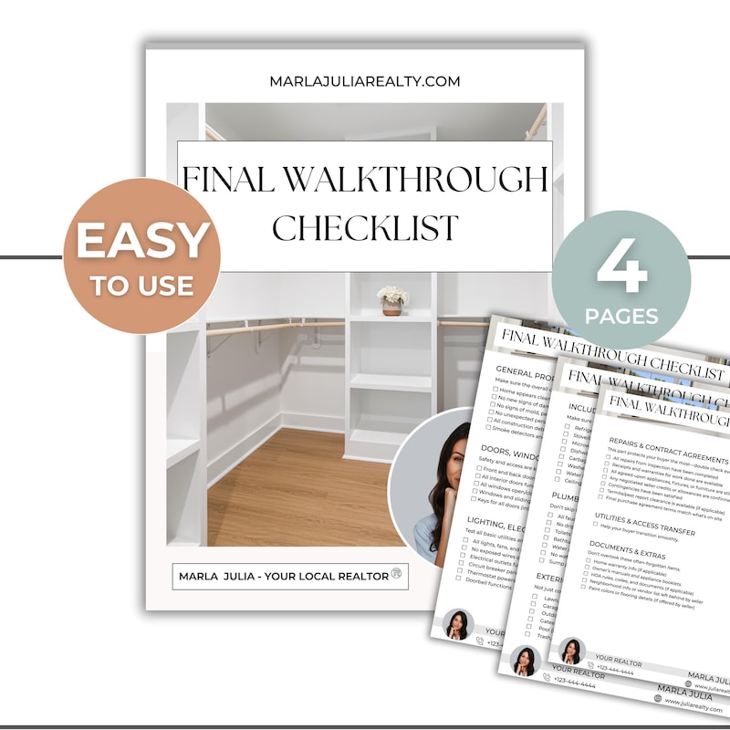 Home Checklist - Etsy