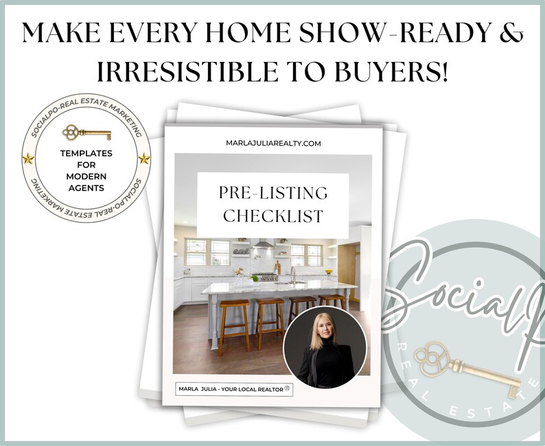 Pre-listing Checklist for Real Estate, Preparing Home for Sale ...